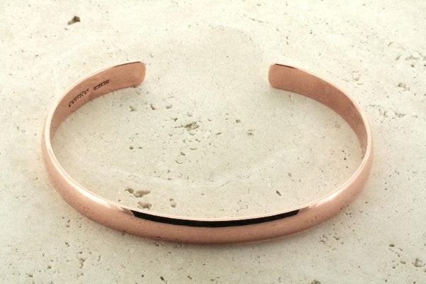 Clean narrow copper cuff – Makers & Providers