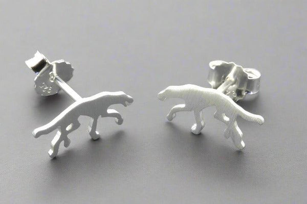 sneaky greyhound stud - sterling silver – Makers & Providers