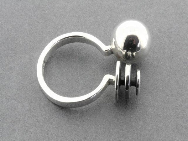 Silver bell ring – Makers & Providers