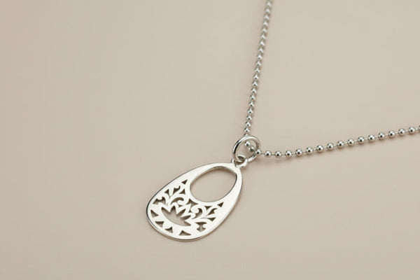 nirvana pendant - small on 55cm ball chain – Makers & Providers