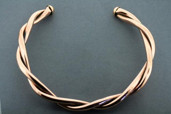 large plaited copper torque – Makers & Providers