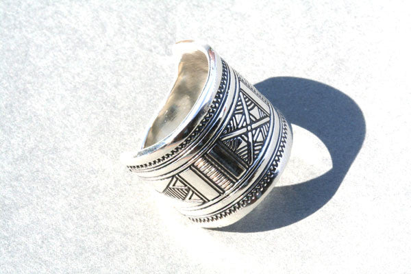 Touareg ring - sterling silver – Makers & Providers